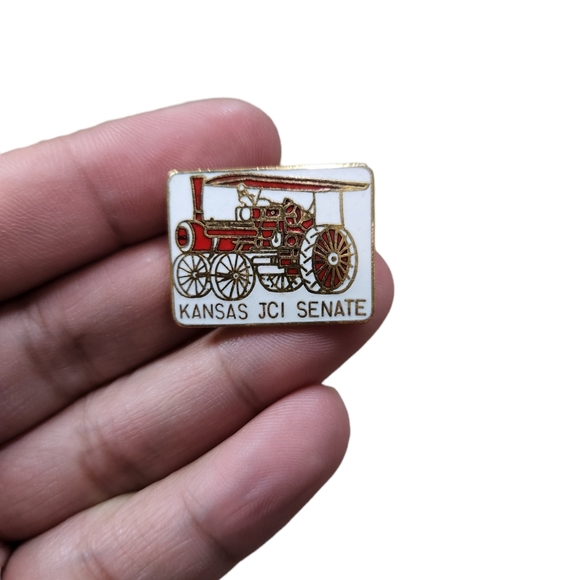 Accessories | Vintage Gold Toned Kansas Jci Senate Pin | Poshmark